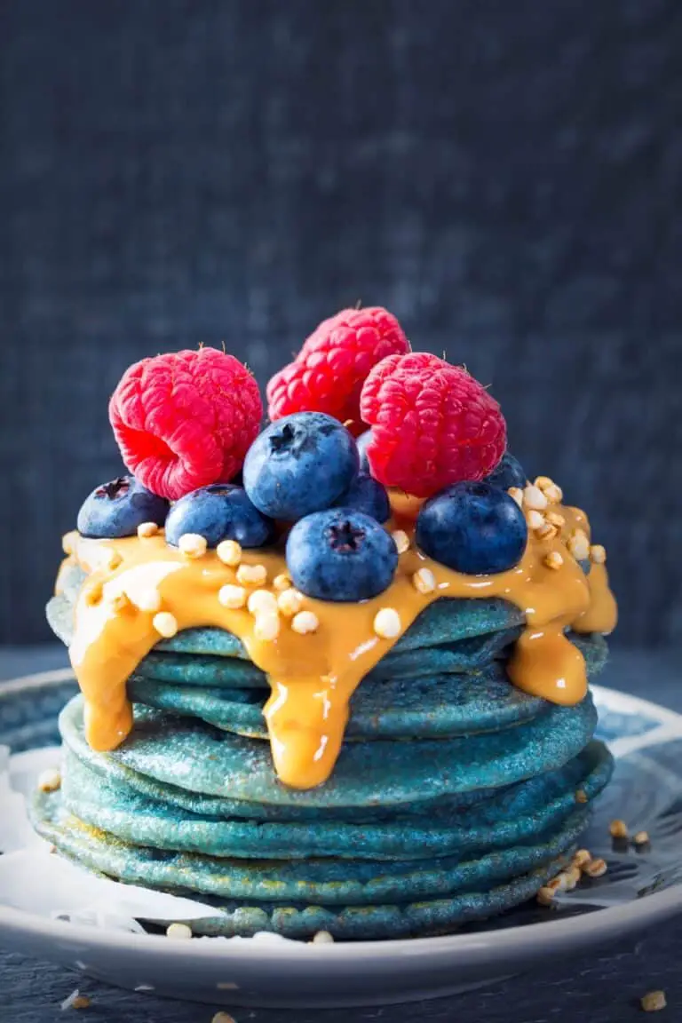 Blue Pancakes - Blue Pancakes Recipe - Bluntcook.com