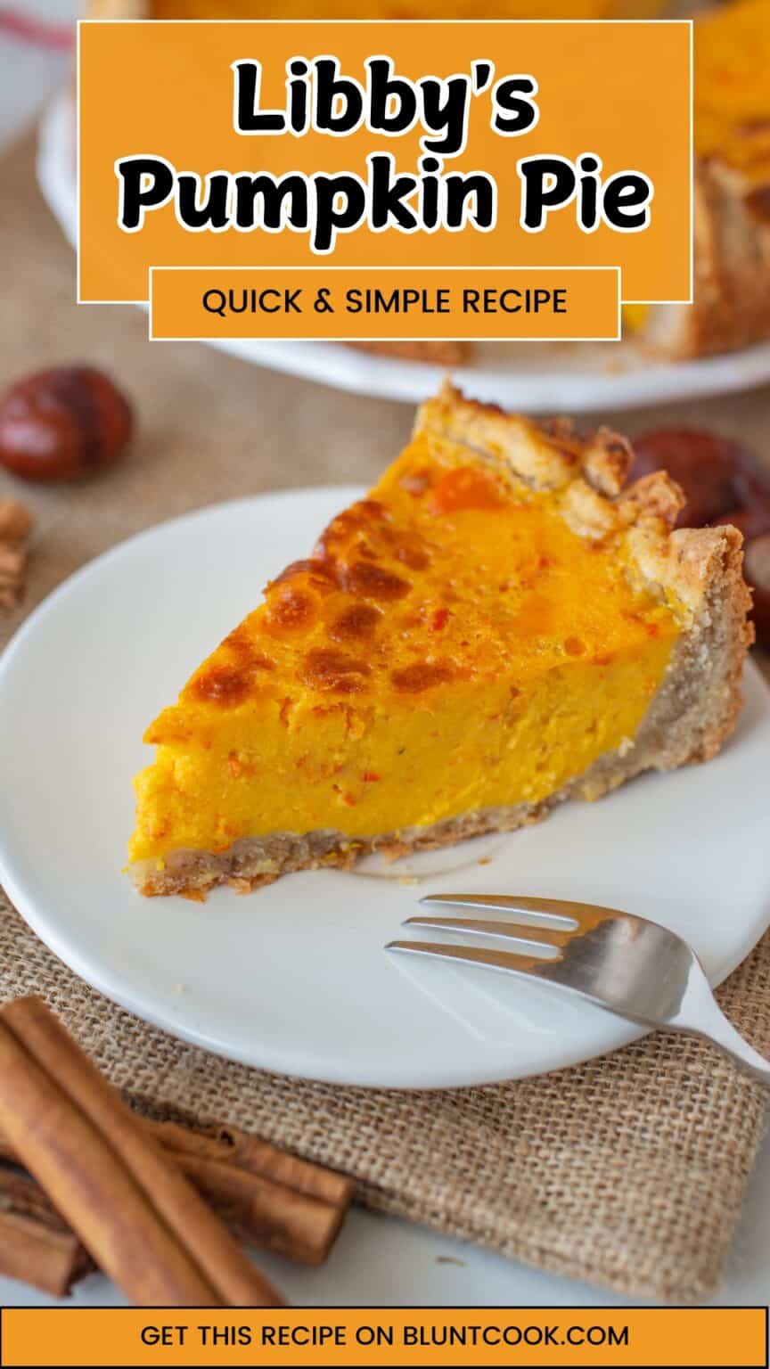 Libby's Pumpkin Pie Recipe - BluntCook