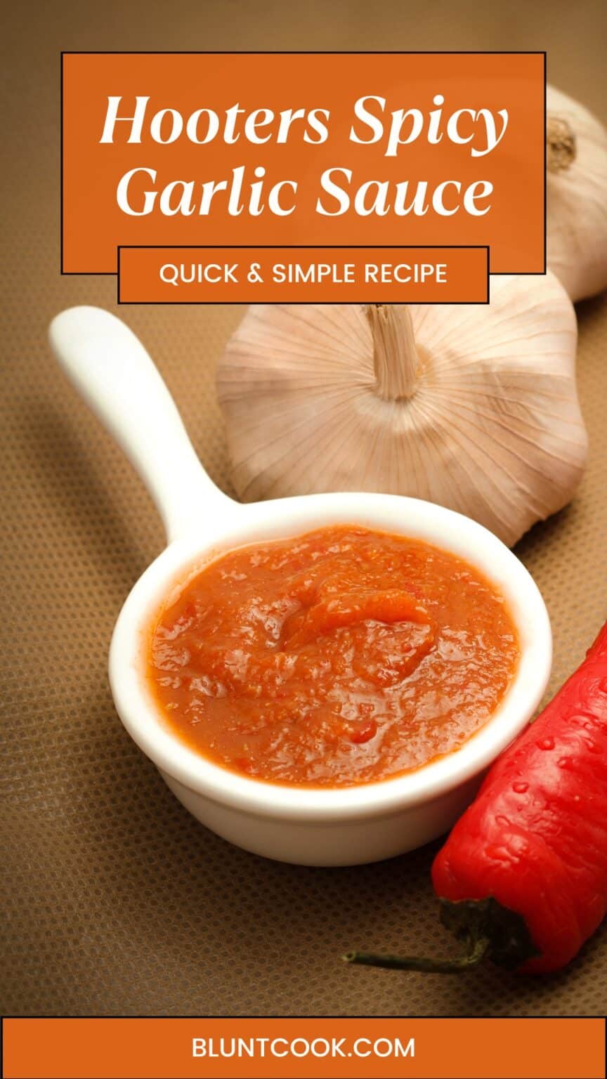 Hooters Spicy Garlic Sauce Recipe - BluntCook