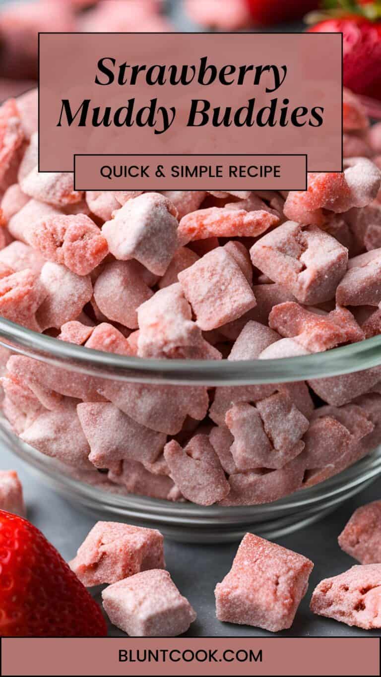 Strawberry Muddy Buddies Recipe - BluntCook