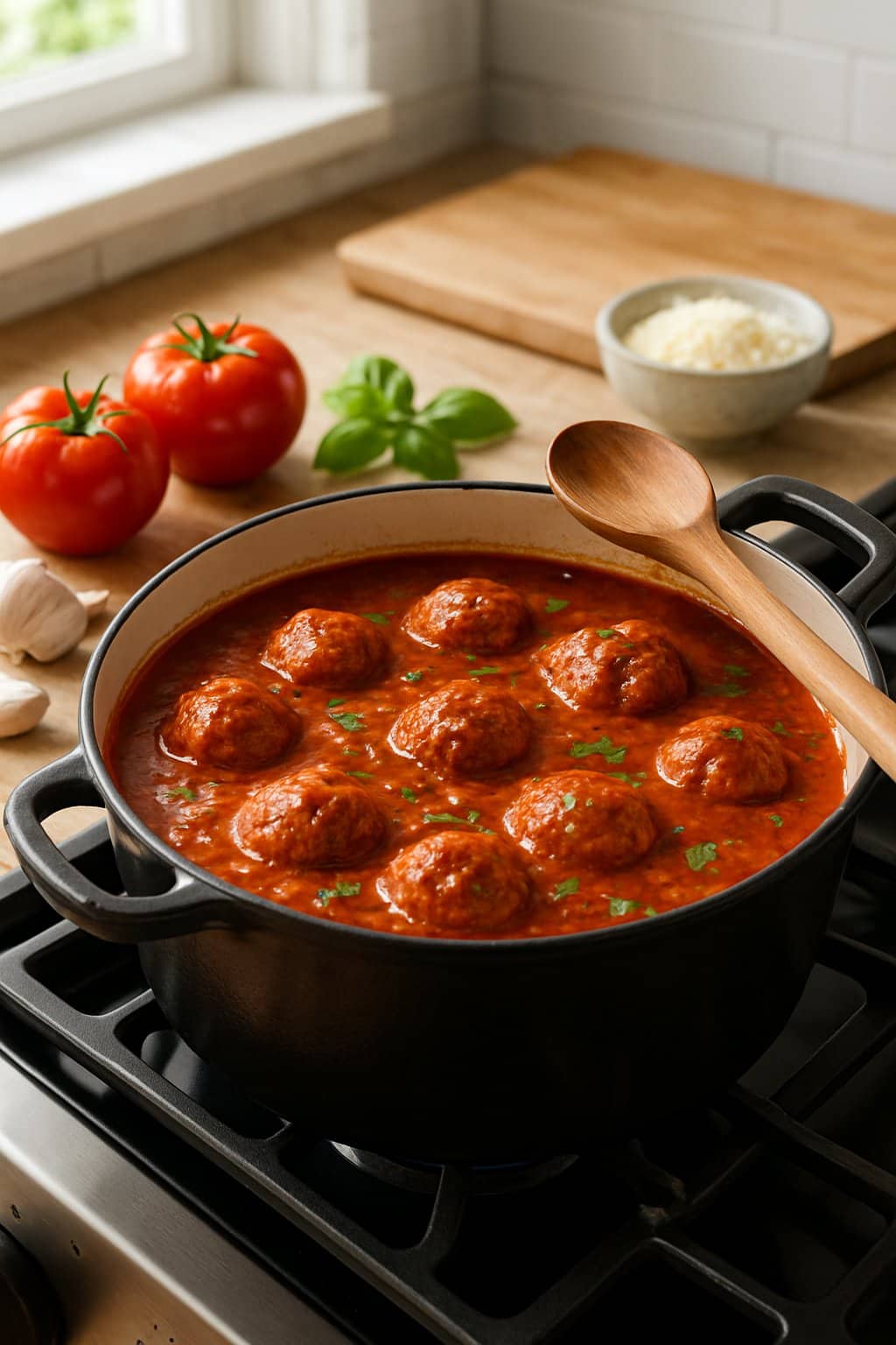 Easy Meatball Sauce - BluntCook