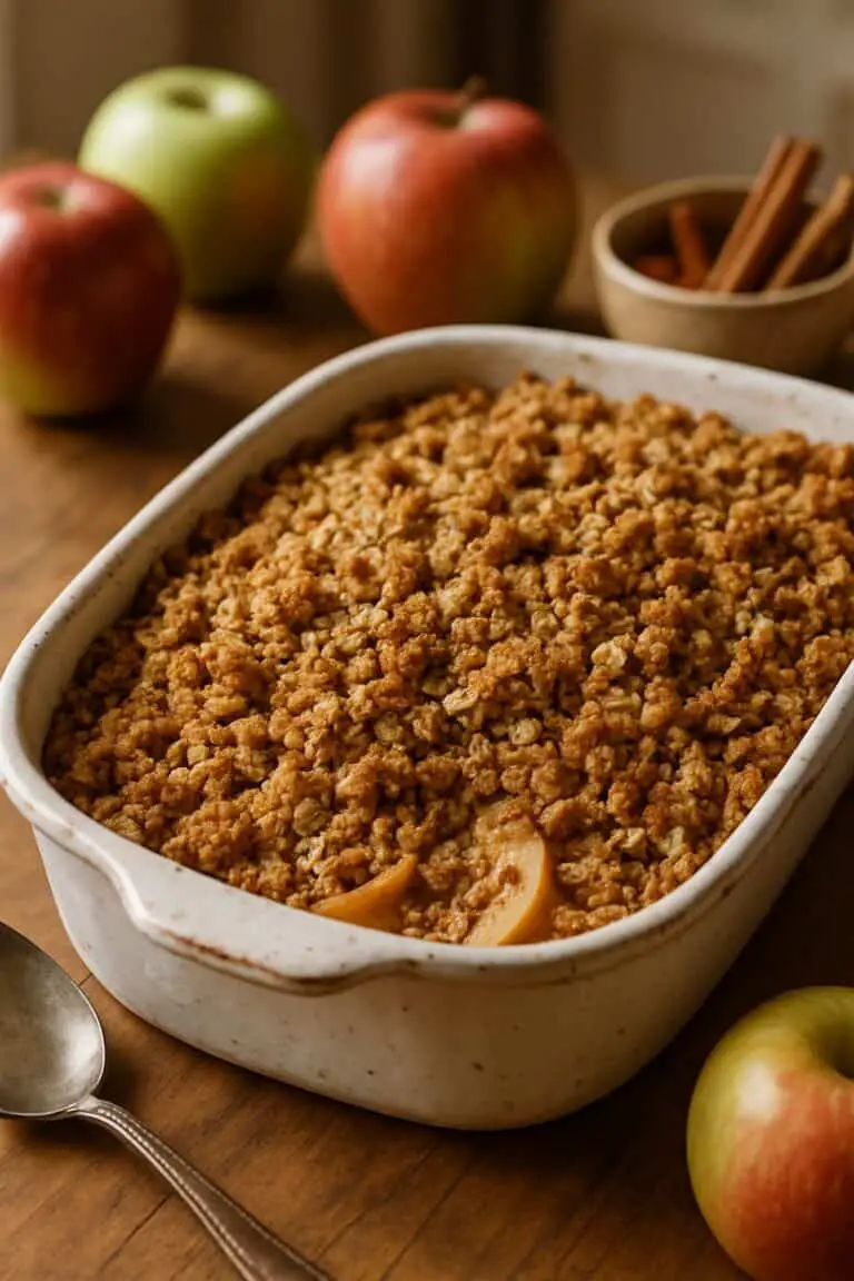 Easy Apple Crisp - BluntCook